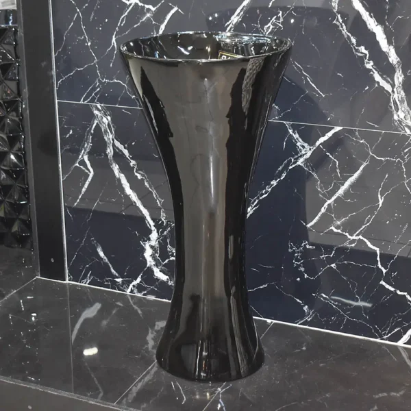 Queeny Freestanding Basin Black – Pulse Tiles